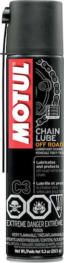 Motul Chain Lube Off-Road C3 Λιπαντικό Αλυσίδας Μοτοσυκλέτας 400ml ...