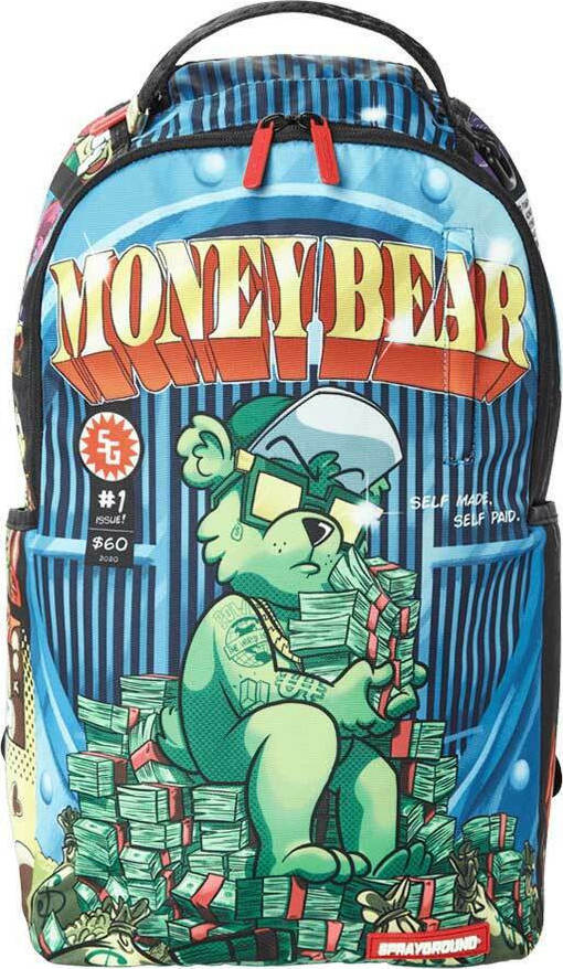 Sprayground Money Bear The Money Shot Σχολική Τσάντα Πλάτης Γυμνασίου ...