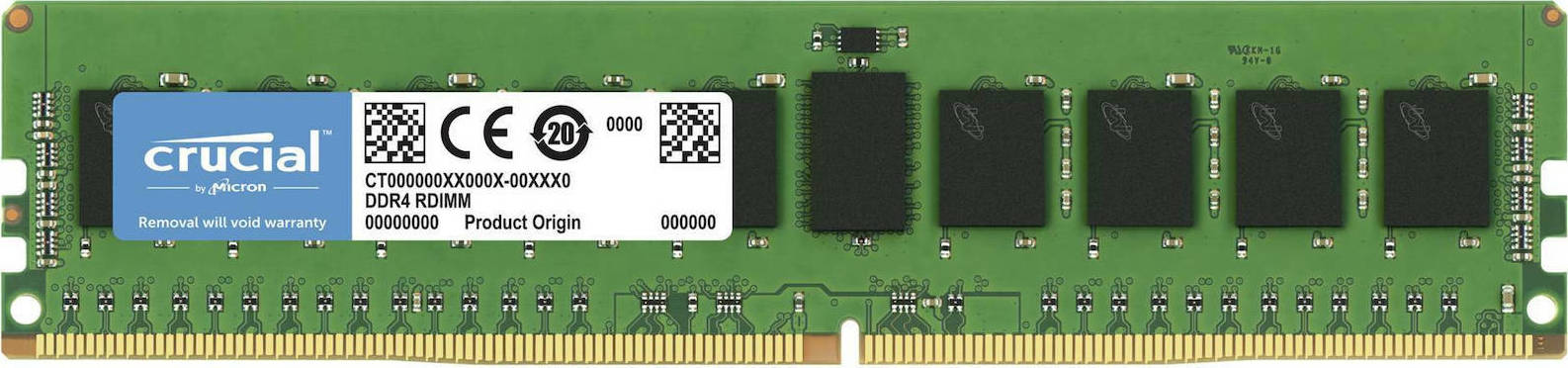 Crucial 64GB DDR4 RAM με Ταχύτητα 2933 για Desktop (CT64G4RFD4293 ...