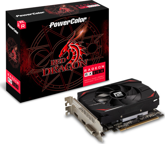 PowerColor Radeon RX 550 2GB Red Dragon (AXRX 550 2GBD5-DH) | Skroutz.gr