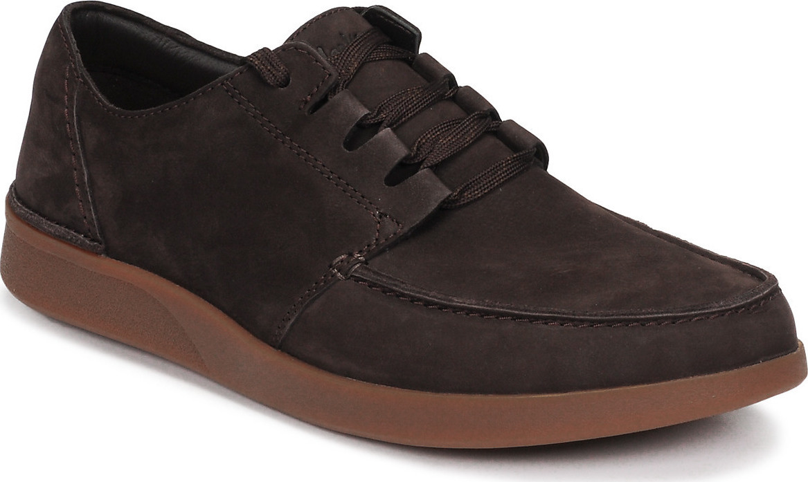 Clarks Oakland Walk Suede Ανδρικά Casual Παπούτσια Καφέ 26153396 ...