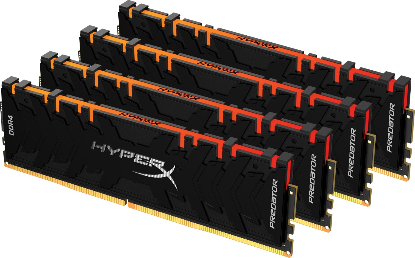HyperX Predator RGB 128GB DDR4 RAM με 4 Modules (4x32GB) και Ταχύτητα ...