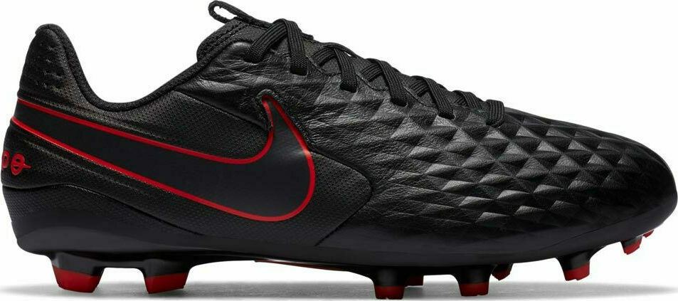 Nike Παιδικά Ποδοσφαιρικά Παπούτσια Legend 8 Academy με Τάπες Μαύρα ...