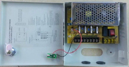 Anga CP1209-3A-4 Stromkasten für CCTV-Systeme 4 Ausgänge 552-106 ...