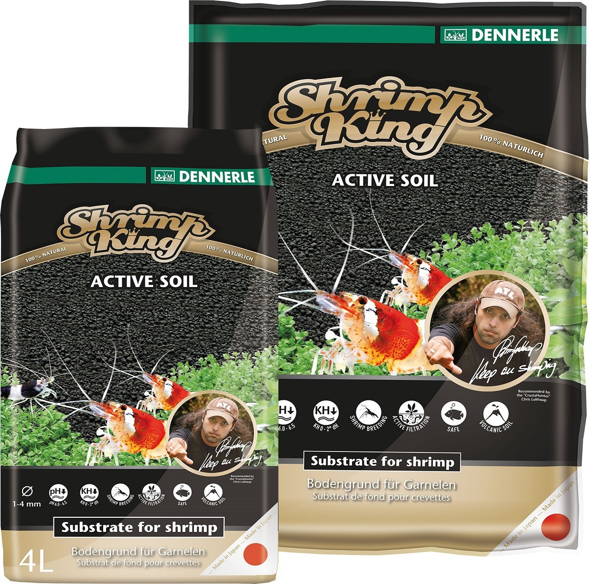 Dennerle Shrimp Soil Χώματα / Υποστρώματα Ενυδρείου 4lt 6177 | Skroutz.gr