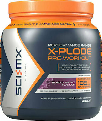 Sci-MX Nutrition X-Plode Pre Workout 400gr Blackcurrant | Skroutz.gr