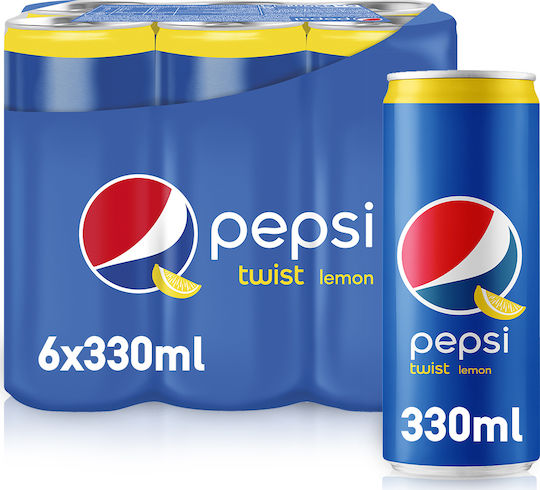 Pepsi Twist Cola με Ανθρακικό σε Κουτί 6x330ml | Skroutz.gr