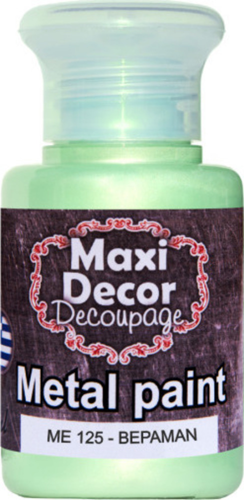 Maxi Decor Μεταλλικό Χρώμα Βεραμάν 60ml | Skroutz.gr