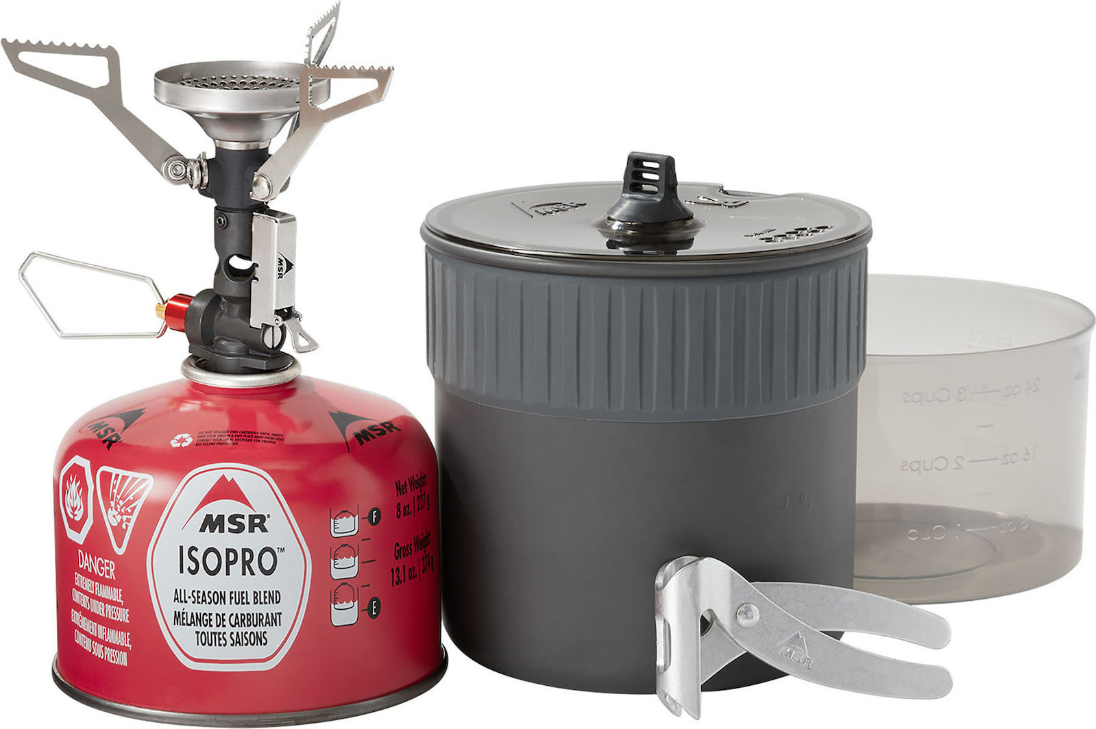 MSR Pocket Rocket Deluxe Stove Kit Εστία Υγραερίου με Σκεύη | Skroutz.gr