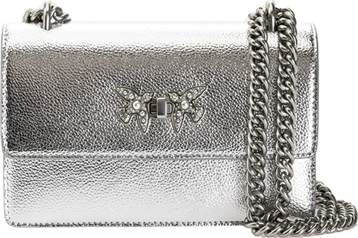 Pinko Free Flight Mini Bubbles 1P21STY65ZZZF Silver | Skroutz.gr