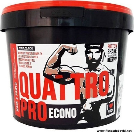 Megabol Quattro Pro Econo 1800gr Tiramisu | Skroutz.gr