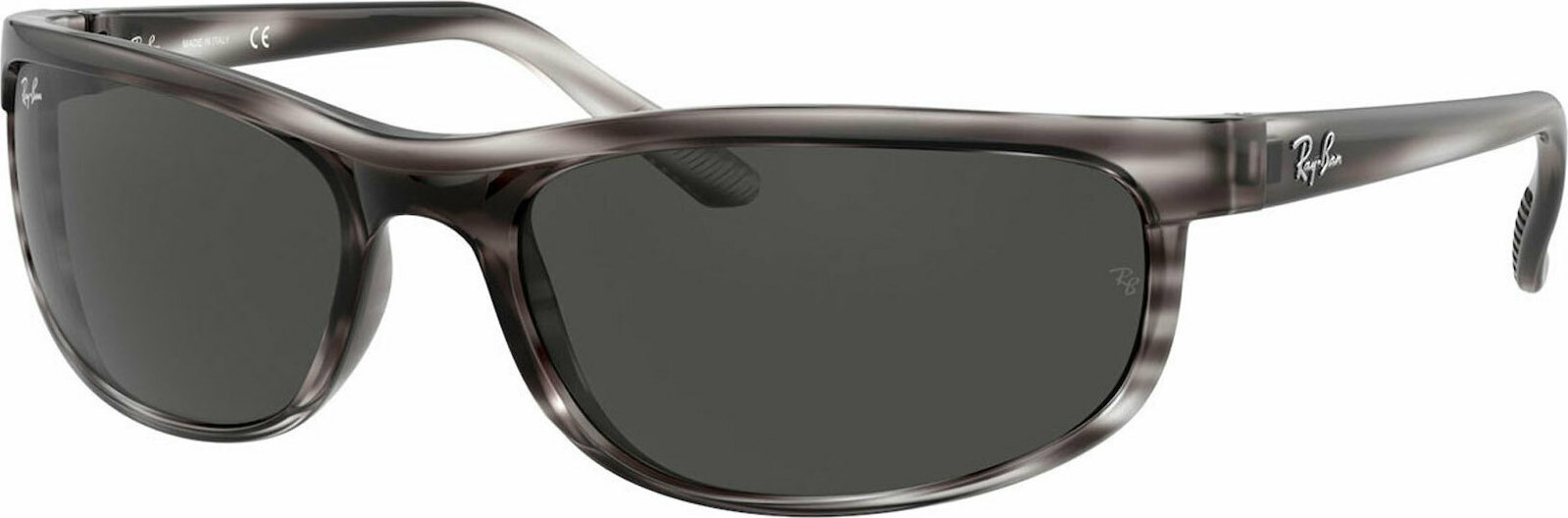 Ray Ban Predator 2 Ανδρικά Γυαλιά Ηλίου με Γκρι Κοκκάλινο Σκελετό και ...