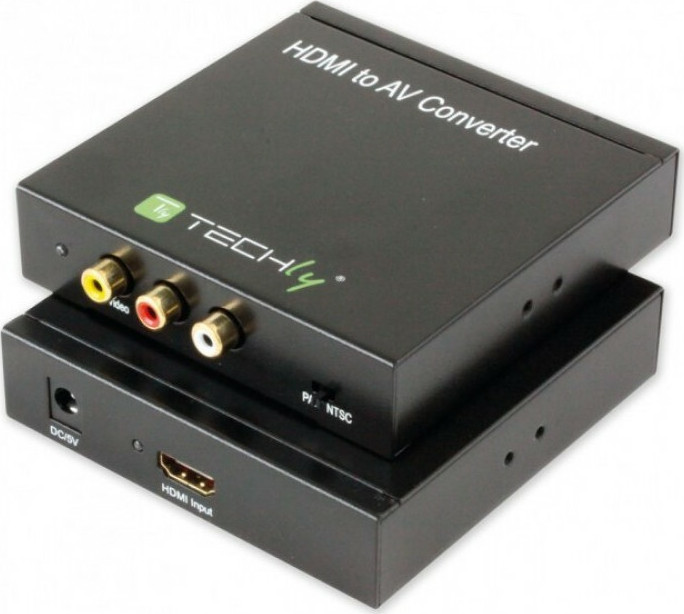 Techly Μετατροπέας RCA female σε HDMI female (350023) | Skroutz.gr