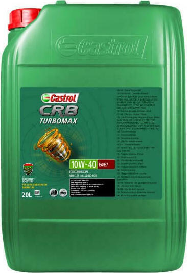 Castrol Ημισυνθετικό Λάδι Αυτοκινήτου CRB Turbomax E4/E7 10W-40 για κινητήρες Diesel 5lt ...