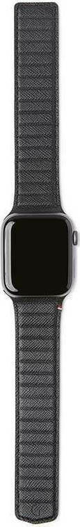 Decoded Magnetic Strap Lite Λουράκι Δερμάτινο Μαύρο (Apple (Apple Watch ...