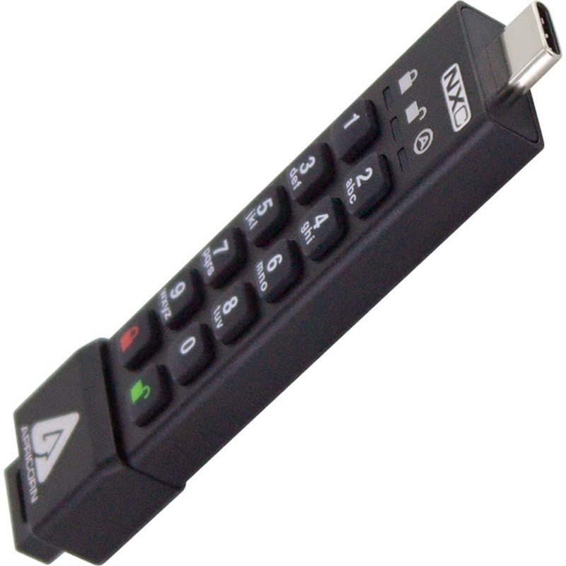 Apricorn Aegis Secure Key 3NXC 16GB USB 3.2 Stick με σύνδεση USB-C ...