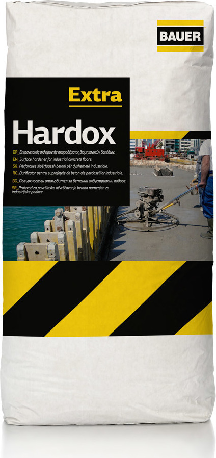 Bauer Hardox Extra Τσιμεντοειδές Σκληρυντικό Επιφάνειας (Ώχρα) 25kg | Skroutz.gr