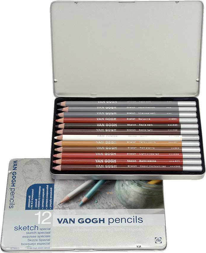 Royal Talens Van Gogh Sketch Pencils Μολύβια 12τμχ | Skroutz.gr