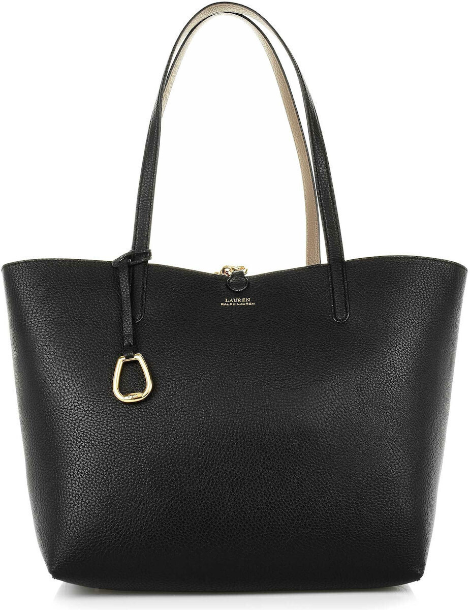 Ralph Lauren Γυναικεία Τσάντα Shopper Ώμου Μαύρη 431795329001 | Skroutz ...