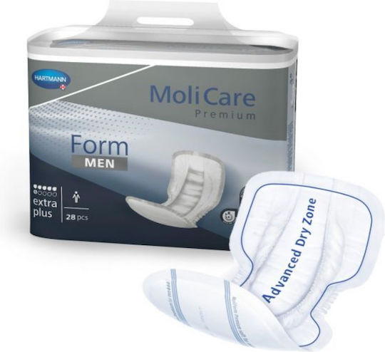Hartmann Molicare Premium Form Men Extra Plus Ανδρικές Σερβιέτες ...