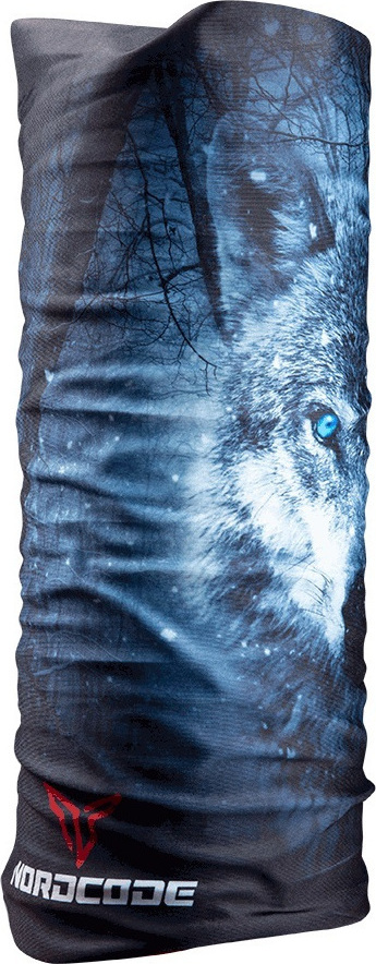 Nordcode Tube Neck 12 Wolf Περιλαίμιο Αναβάτη Μοτοσυκλέτας από Πολυεστέρα Μαύρο/Γκρι Χρώμα ...