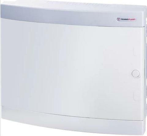 Tehnoplast Ηλεκτρολογικός Πίνακας Χωνευτός, Στεγανός, 2 Σειρών, 18 ...