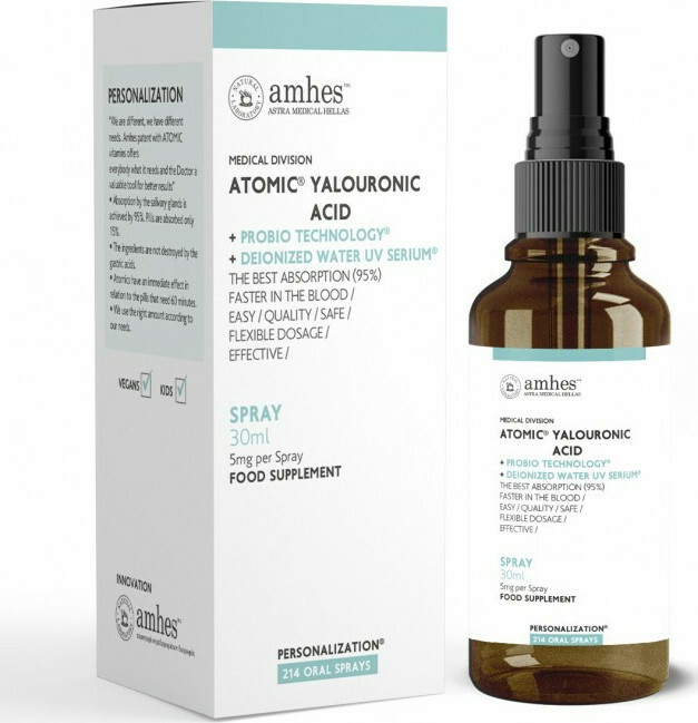 Amhes Atomic Hyaluronic Acid Spray 30ml | Skroutz.gr