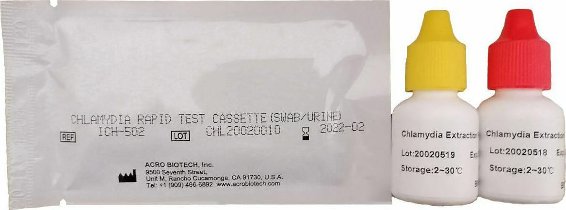 Acro Biotech Chlamydia Rapid Test Cassette 20τμχ | Skroutz.gr