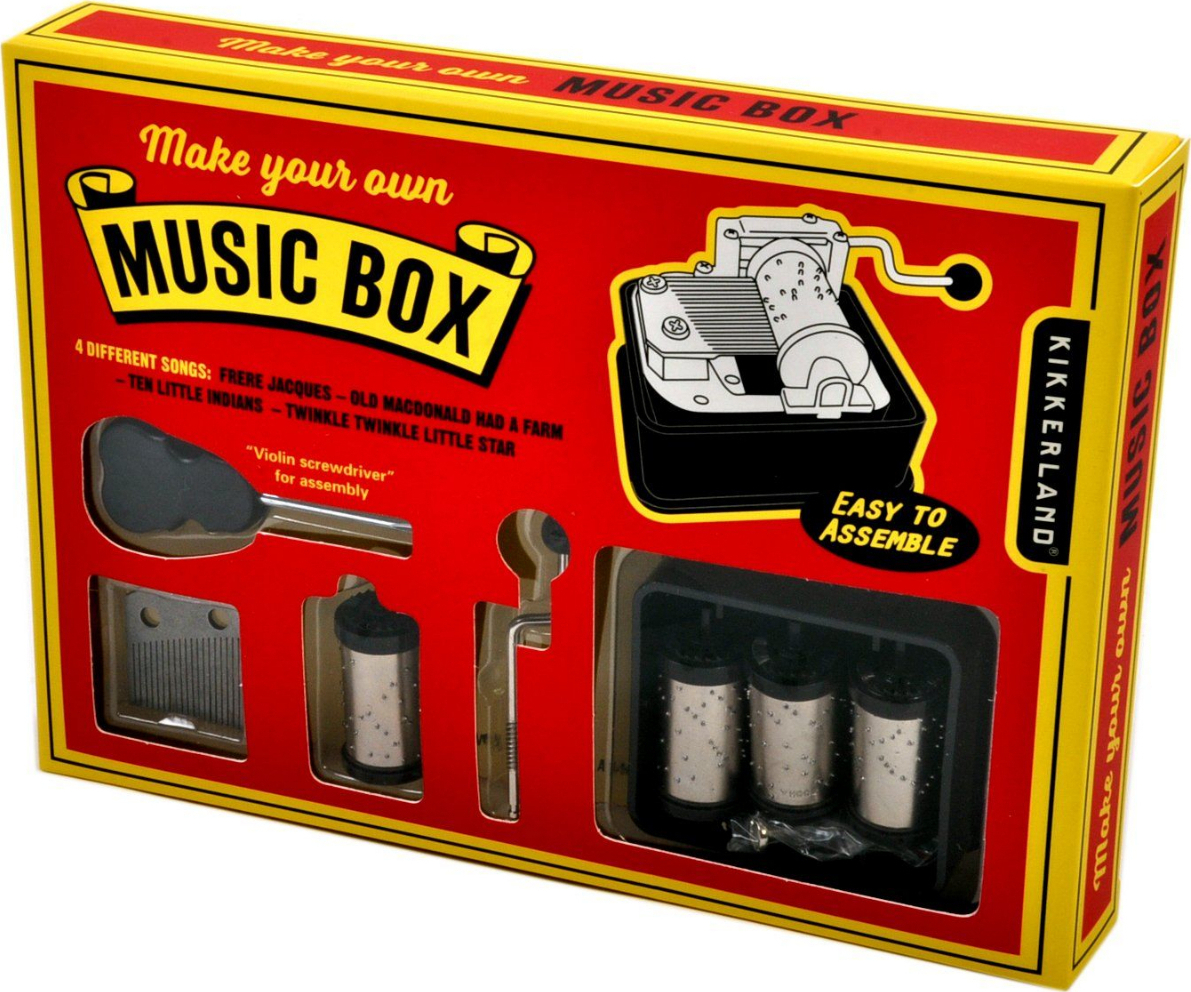 Kikkerland Build Your Own Music Box DM KI 