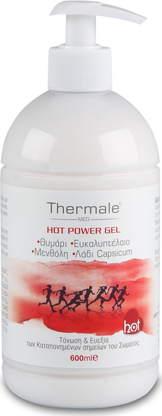 Thermale Med Hot Power Gel Θερμαντική Γέλη 600ml | Skroutz.gr
