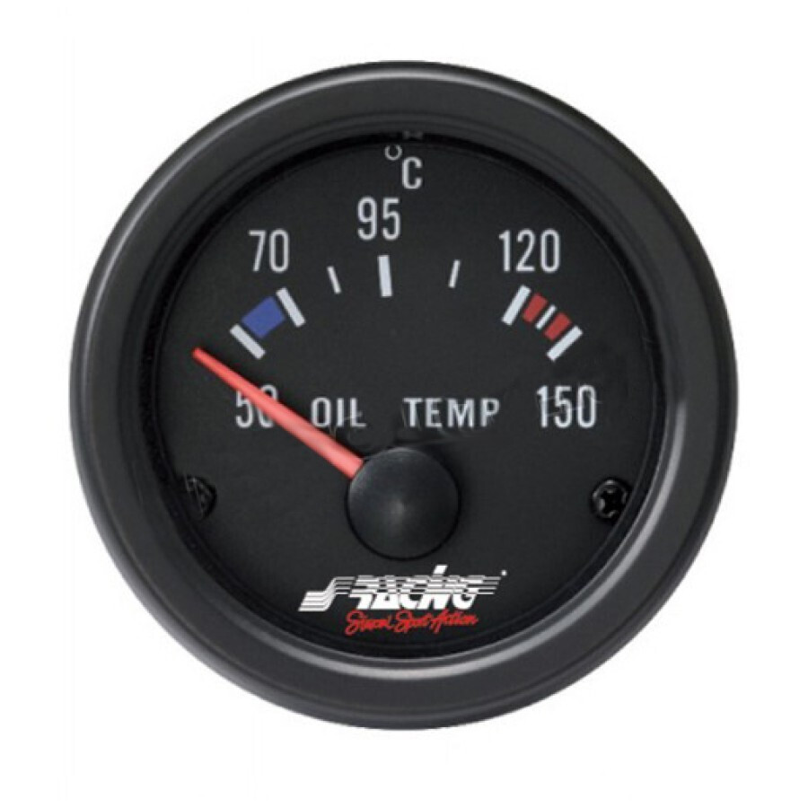 Simoni Racing Όργανο Θερμοκρασίας Λαδιού Αυτοκινήτου 52mm Μαύρο ΟΡΓ/OT ...