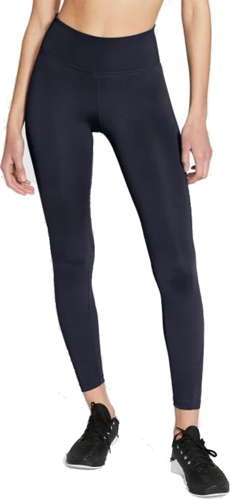 Nike Dri-Fit One Running Γυναικείο Cropped Κολάν Ψηλόμεσο Navy Μπλε ...