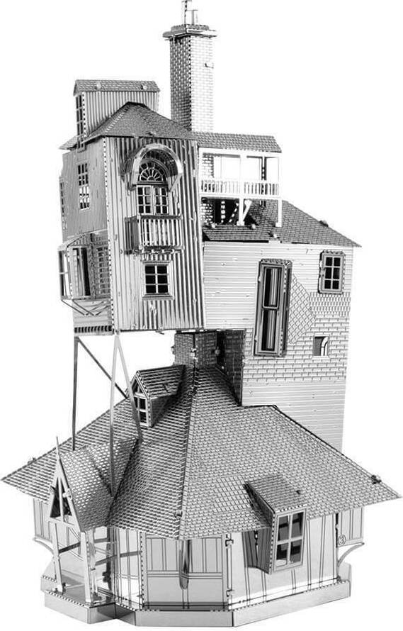 Fascinations Μεταλλική Φιγούρα Μοντελισμού Harry Potter: The Burrow ...