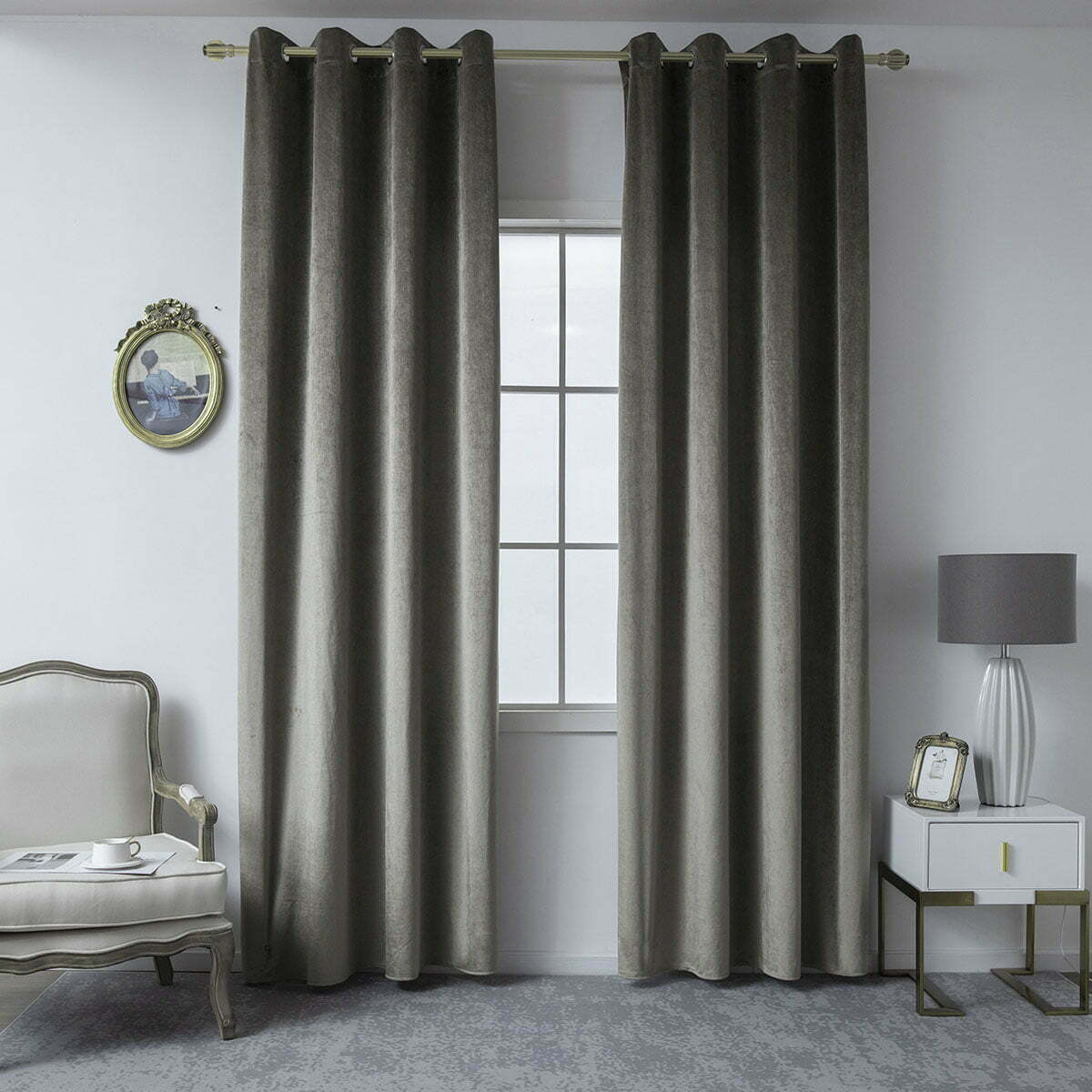 Beauty Home Κουρτίνα Συσκότισης με Τρουκς 8399 Βιζόν 8399-vison ...