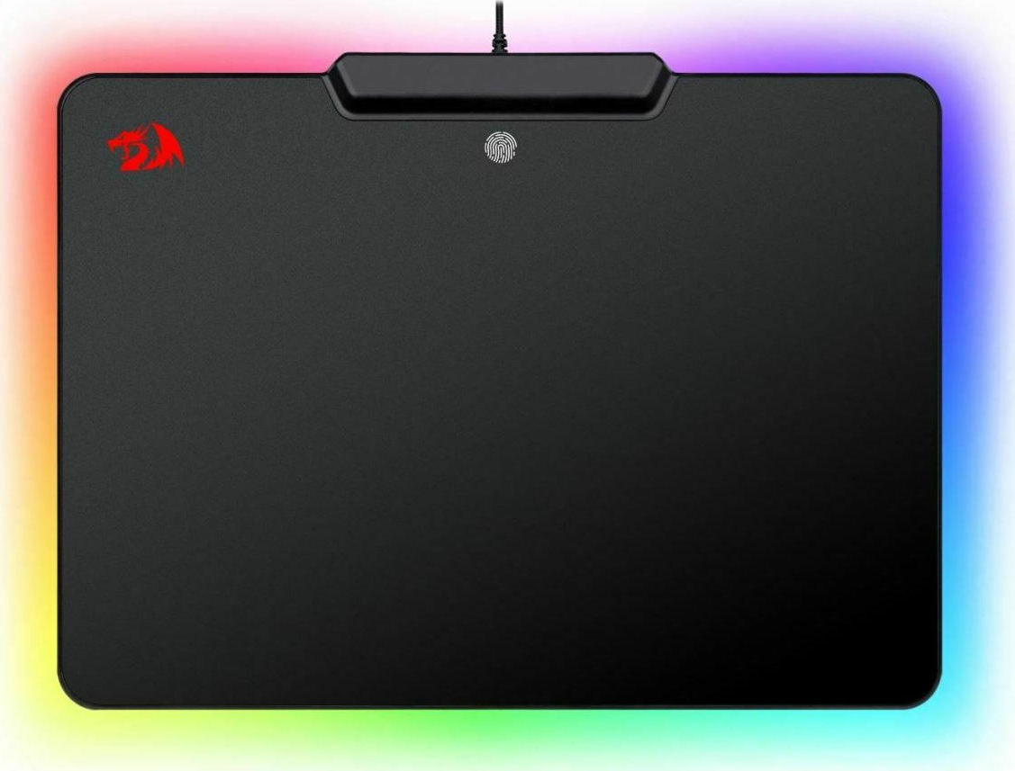 Redragon Epeius Hard P009 Gaming Mouse Pad Medium 358mm με RGB Φωτισμό ...