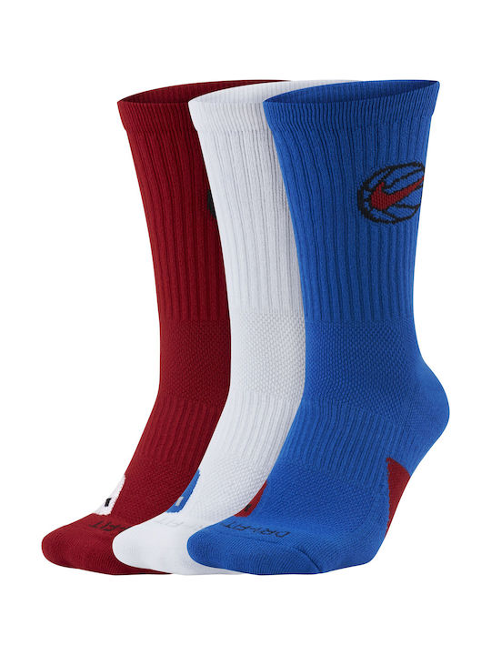 Nike Everyday DA2123-901 Μπασκετικές Κάλτσες Πολύχρωμες 3 Ζεύγη ...