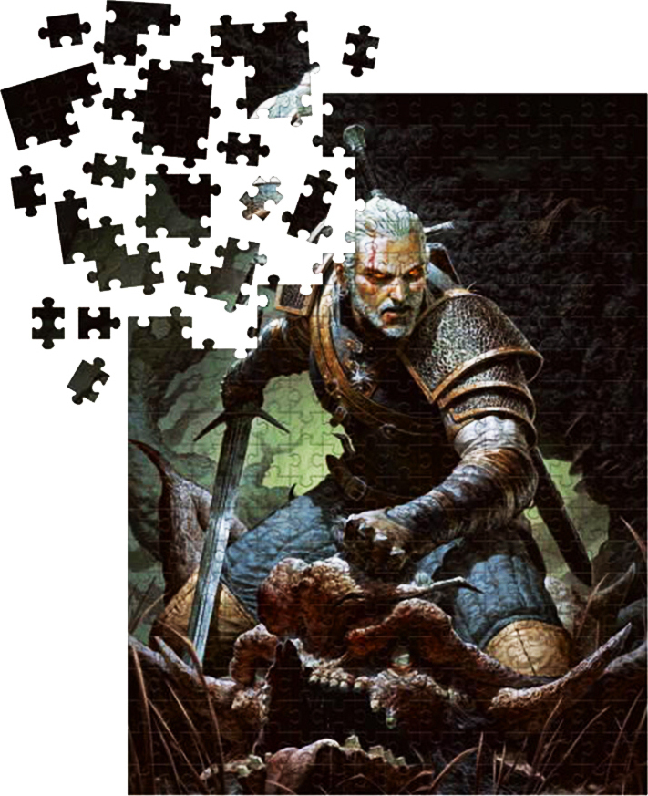Puzzle The Witcher 3 Wild Hunt 2D 1000 Κομμάτια 3009-306 | Skroutz.gr
