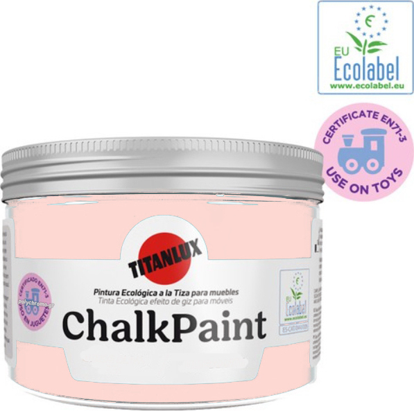 Titanlux Chalk Paint 210 Rosa Coral 750ml | Skroutz.gr