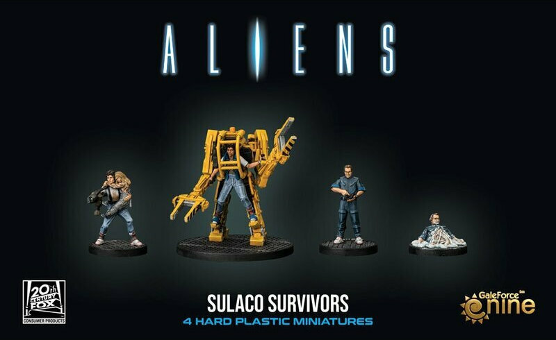 Gale Force Nine Επέκταση Παιχνιδιού Aliens Sulaco Survivors για 1-6 ...