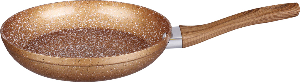 Chios Hellas Woodstone Τηγάνι από Αλουμίνιο με Επίστρωση από Πέτρα 24cm ...