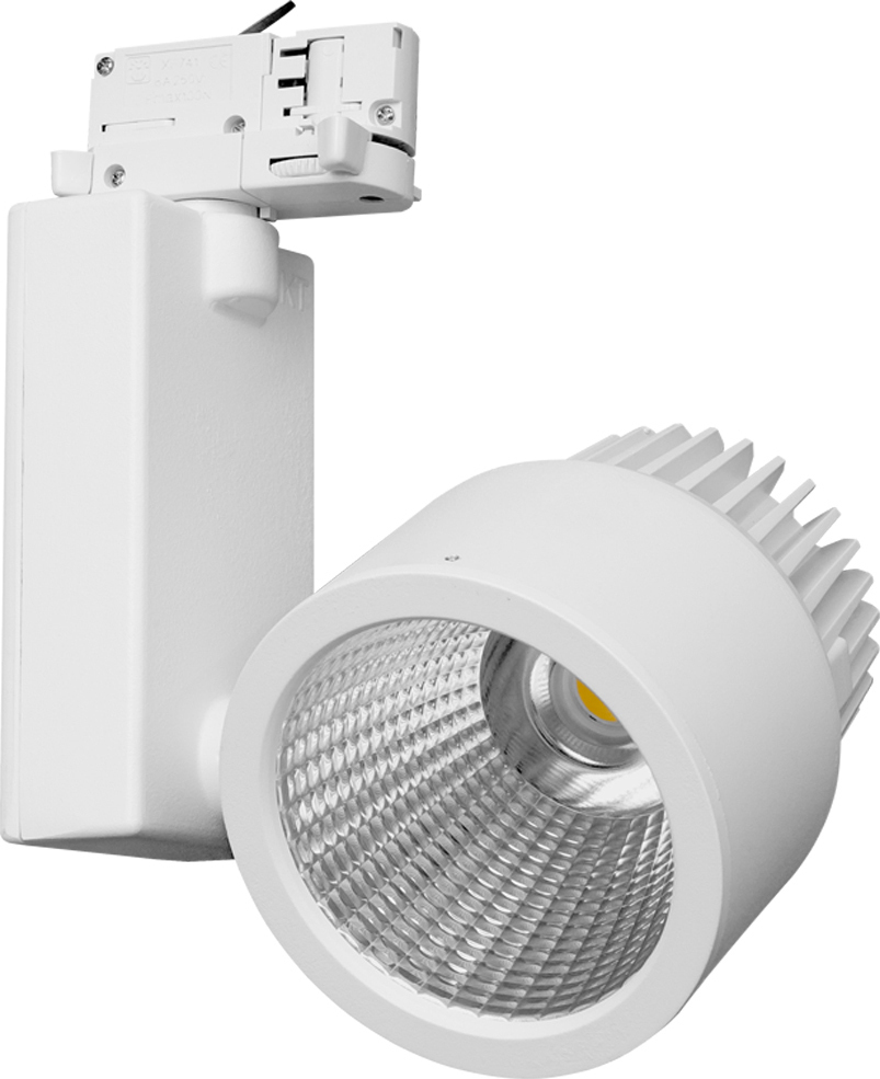 KT Lighting Μονό Σποτ με Ενσωματωμένο LED σε Λευκό Χρώμα 23.1W 3834LM ...