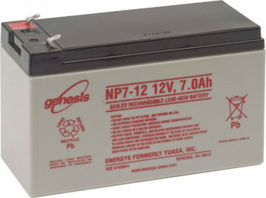 Genesis NP7-12WT Μπαταρία UPS με Χωρητικότητα 7Ah και Τάση 12V ...