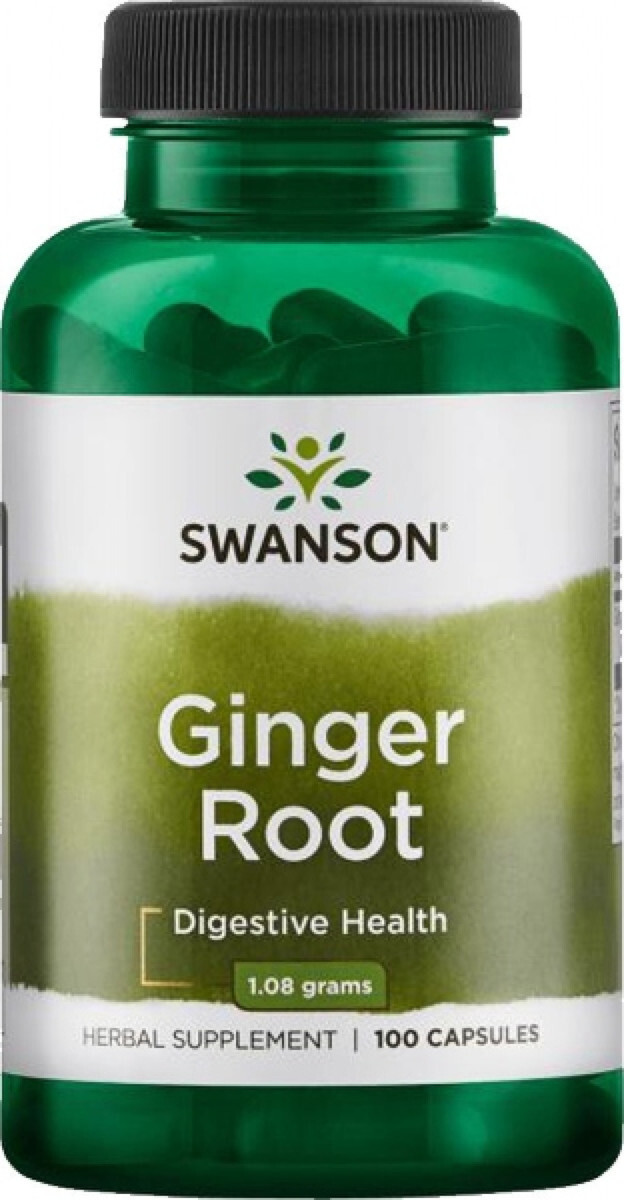 Swanson Ginger Root 540mg Ειδικό Συμπλήρωμα Διατροφής 100 κάψουλες ...