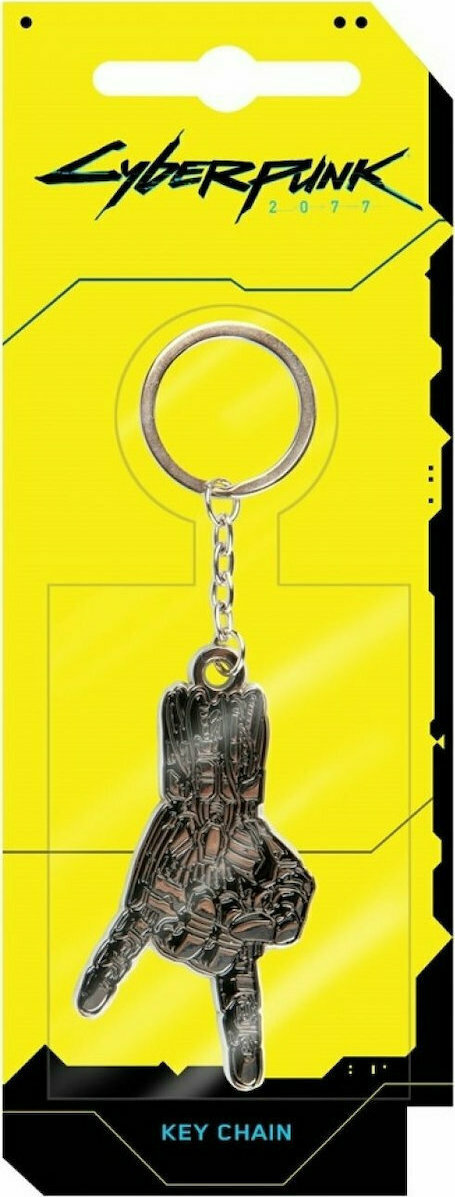 Jinx Μεταλλικό Μπρελόκ Cyberpunk 2077 Silverhand | Skroutz.gr