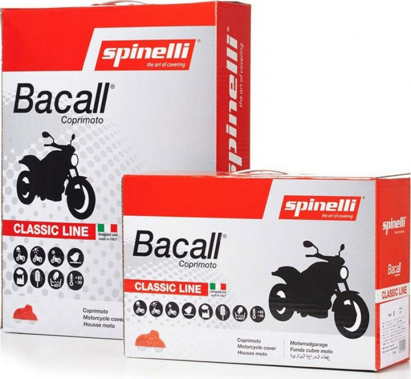 Spinelli Κουκούλα Μηχανής Αδιάβροχη California A1 Μ440xΥ326εκ ...