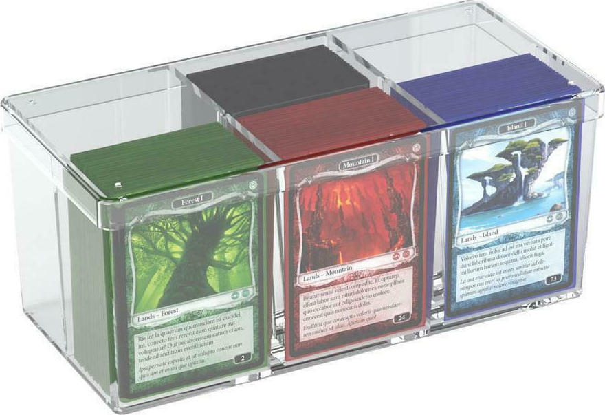 Ultimate Guard Stack 'n' Safe Card Box 480 Clear | Skroutz.gr