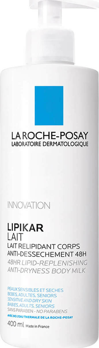 La Roche Posay Innovation Lipikar 48hr Anti Dryness Body Milk 400ml ...
