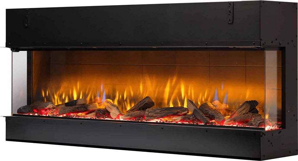 Dimplex Vivente 75 Επιτοίχιο Ηλεκτρικό Τζάκι 1500W 74x66.5cm Μαύρο ...