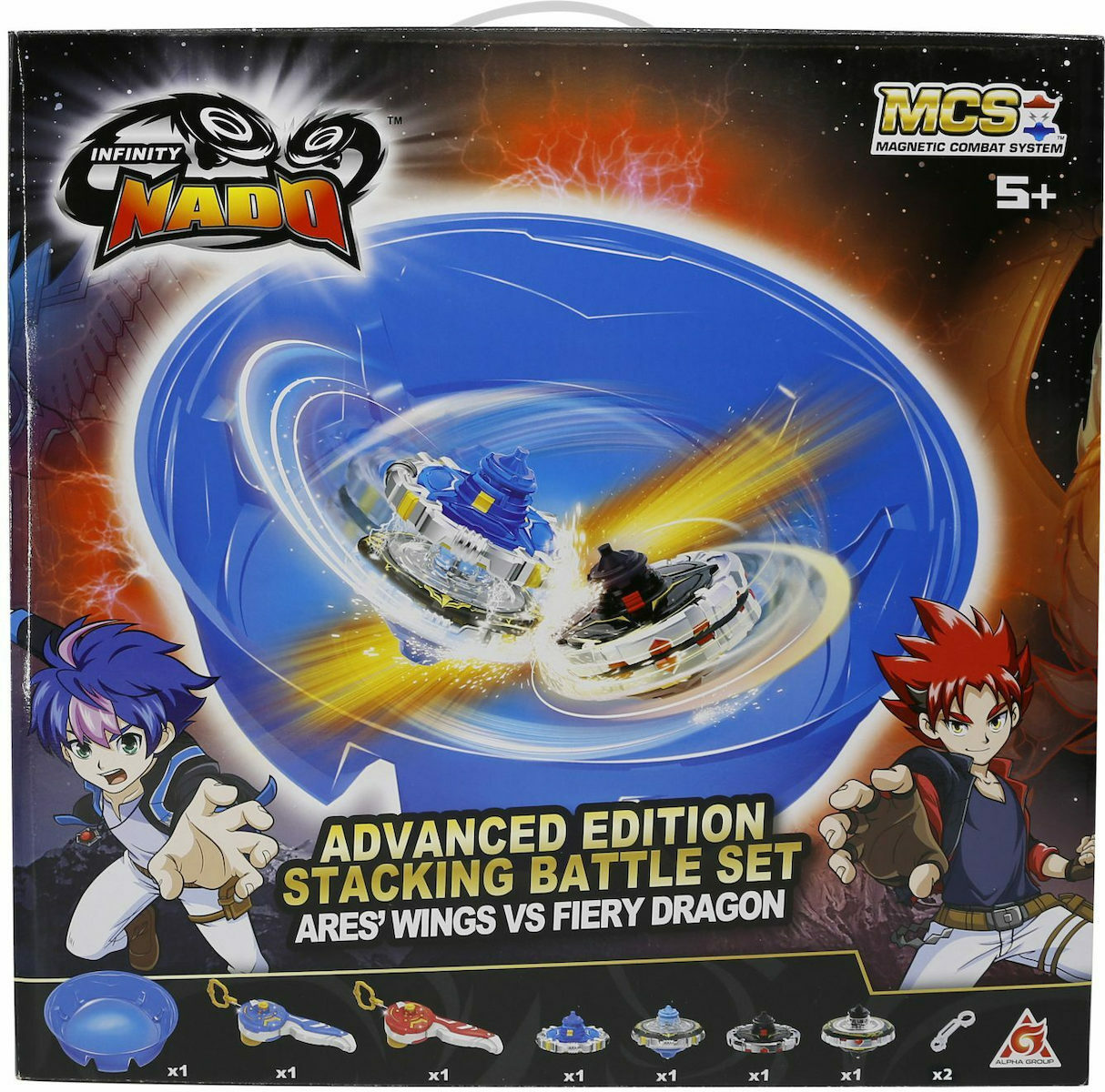 Just Toys Infinity Nado V Advanced Battle Set Arena 2755 για 5+ Ετών ...