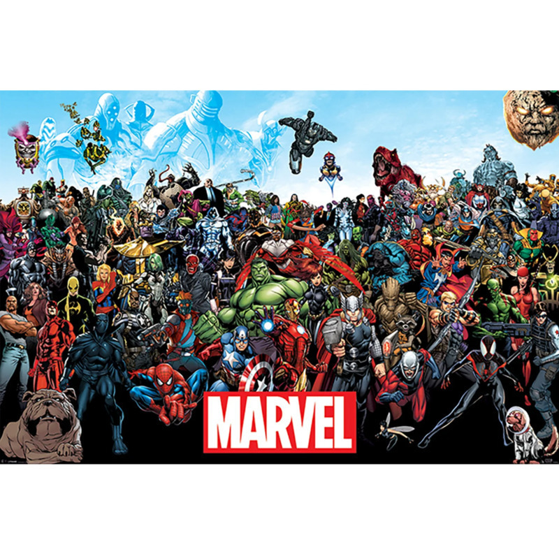 Pyramid International Αφίσα Marvel Universe Heroes PP33953 91.5x61cm ...